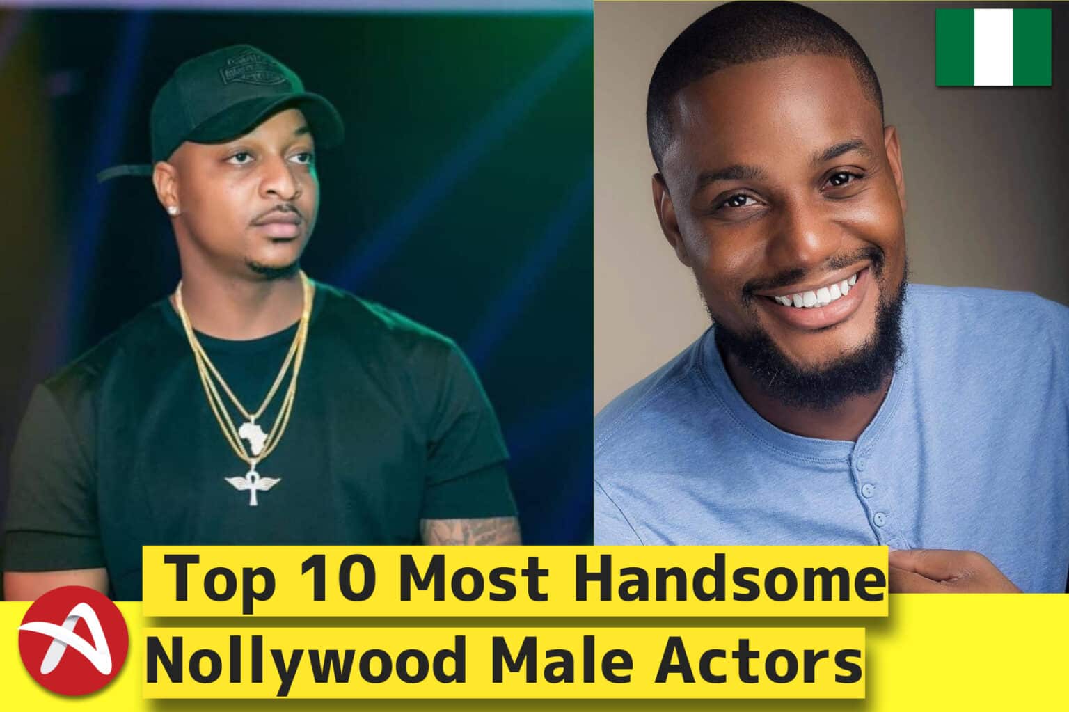 Top 10 Most Handsome Nollywood Male Actors