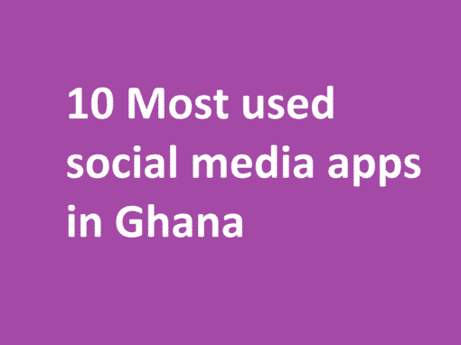 10 Most used social media apps in Ghana | AfiaGhana