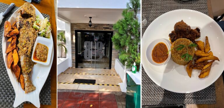 805 Restaurant Accra Location, Menu & Prices