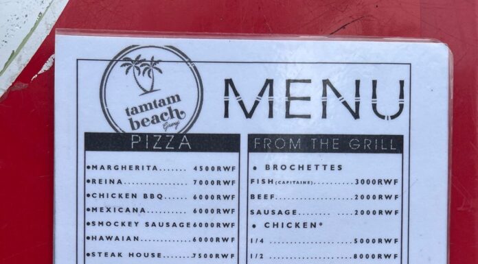 The Tam-Tam Menu | Restaurants In Ghana