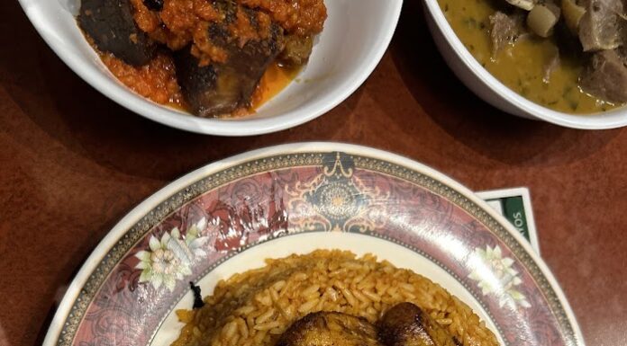 Nayos African Cuisines Menu | Ghanaian Restaurants In...
